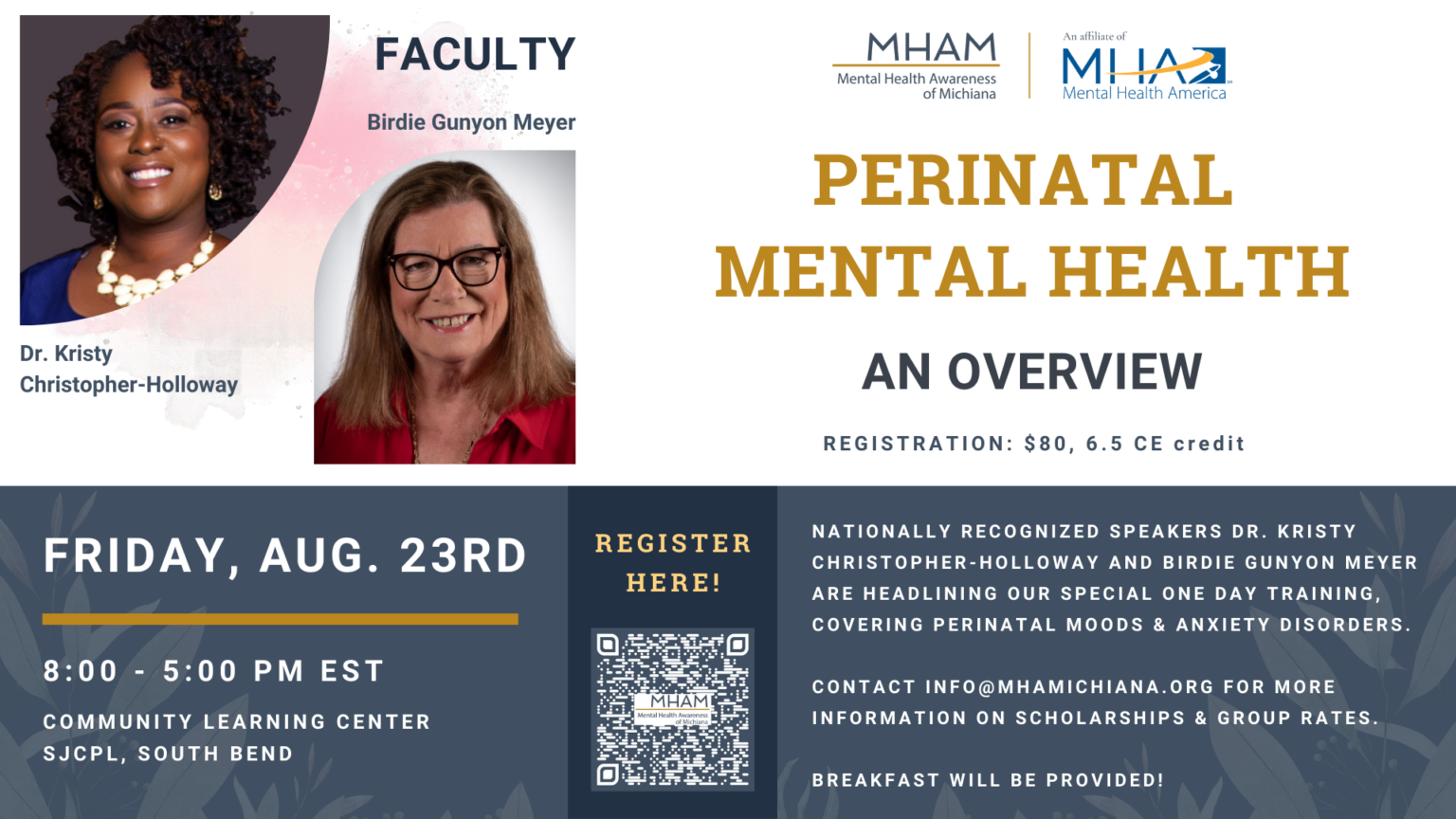 Don't Miss! Perinatal Mental Health training on Aug. 23rd at SJCPL ...